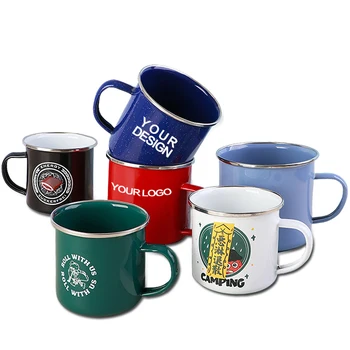 Wholesales Custom Logo Reusable Rolled Rim Metal Steel Tin Sublimation ...