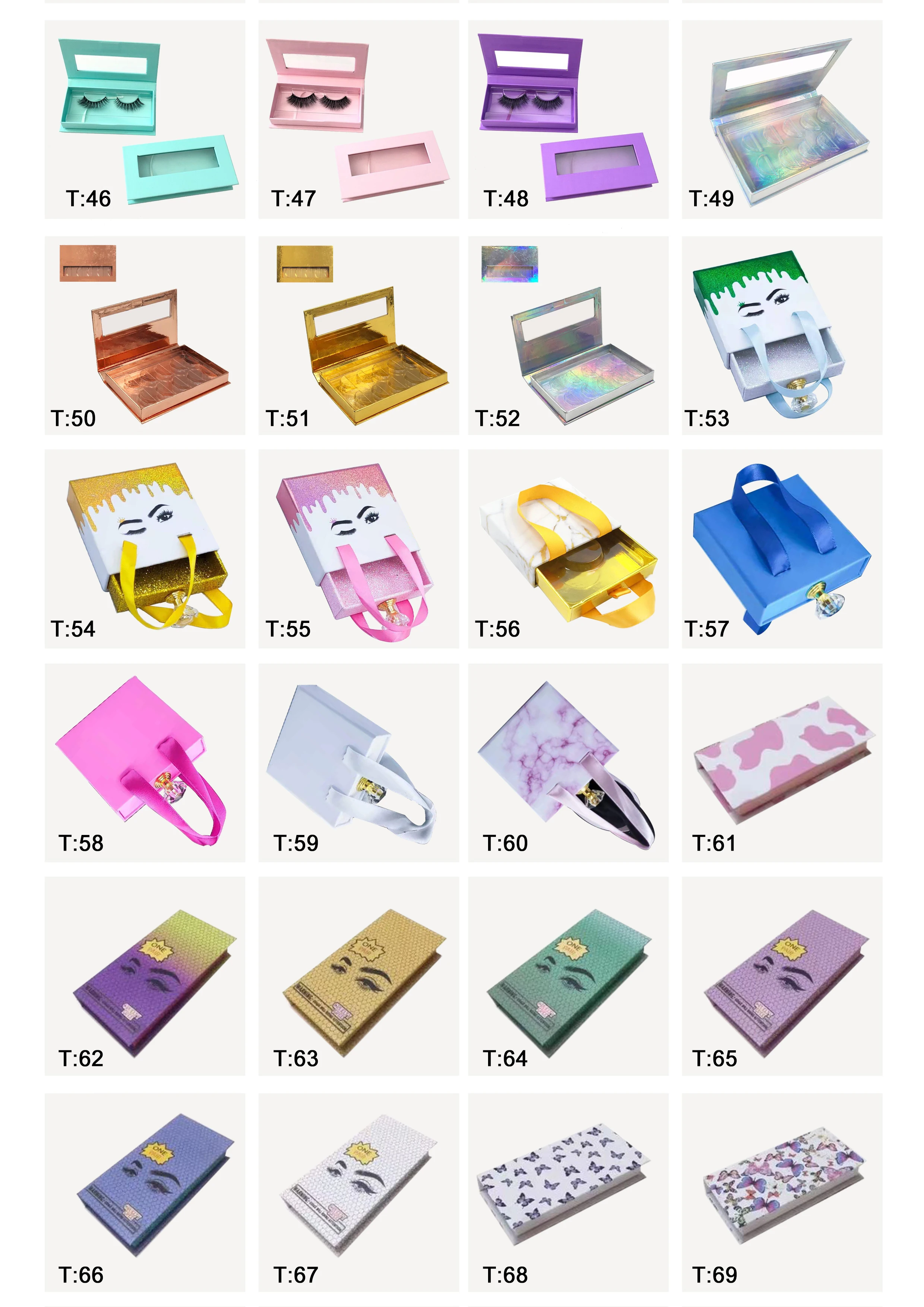 Natural Eyelashes Wholesale 5d Fluffy Full Strip Faux Mink Eyelashes ...