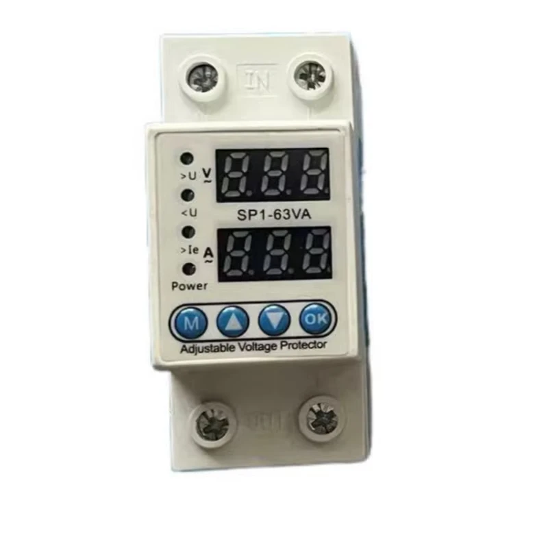 220V Digital Under Voltage and Over Voltage Protector Relay protection ...