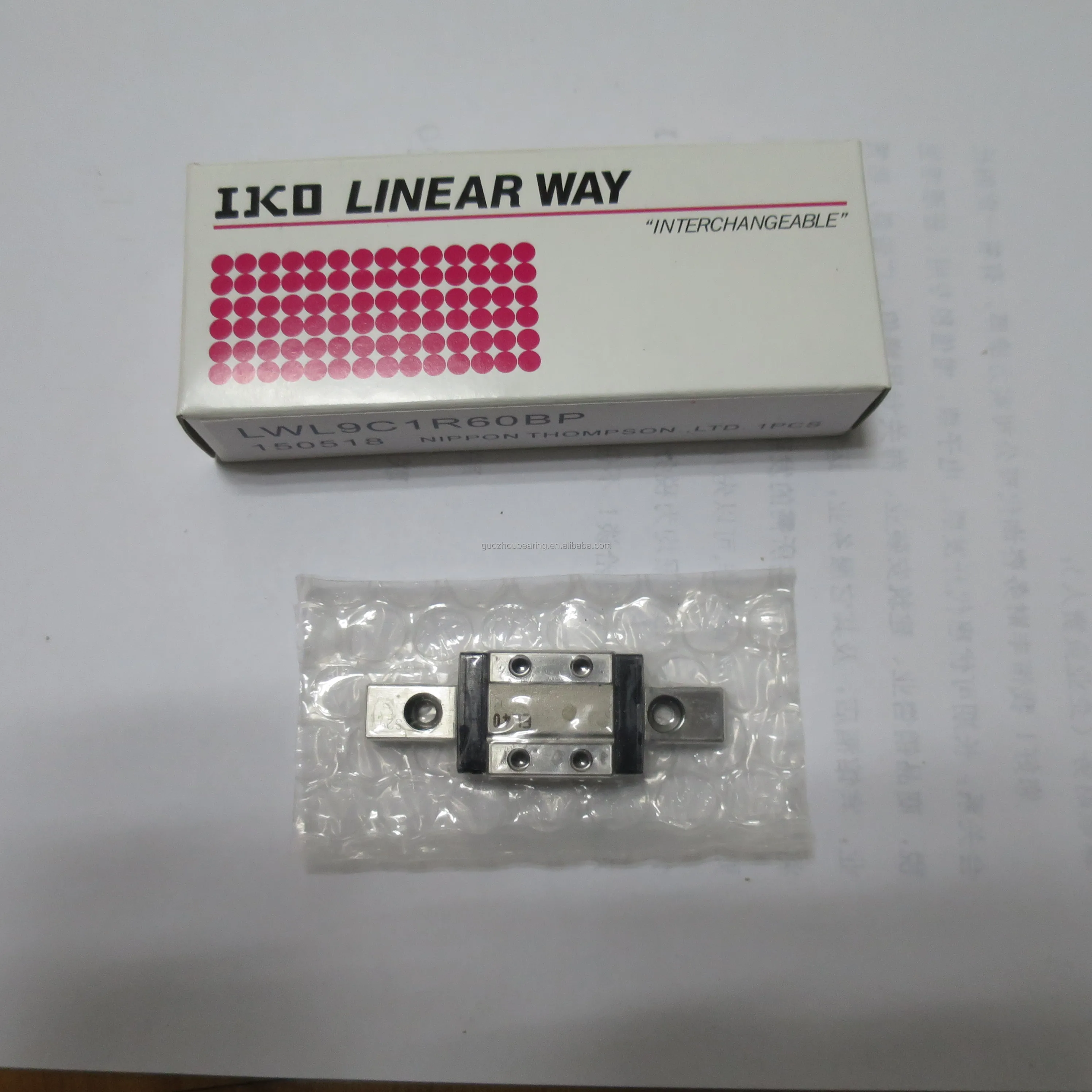 IKO Linear Guide Rails Linear Bearing LWESG15 LWESG20 LWESG25 LWESG30 ...