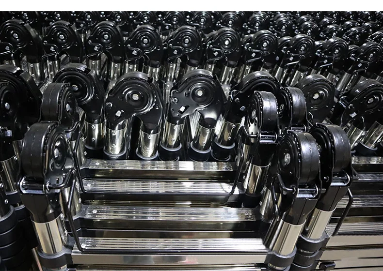 Telescopic Stairs Stainless Steel Joint Ladder Telescopic Reinforced ...