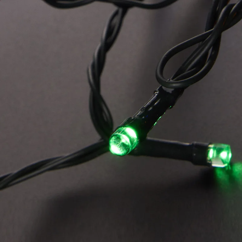 Led Solar String Lights Outdoor Multi Colors 100/200 Led 2 Modes ...