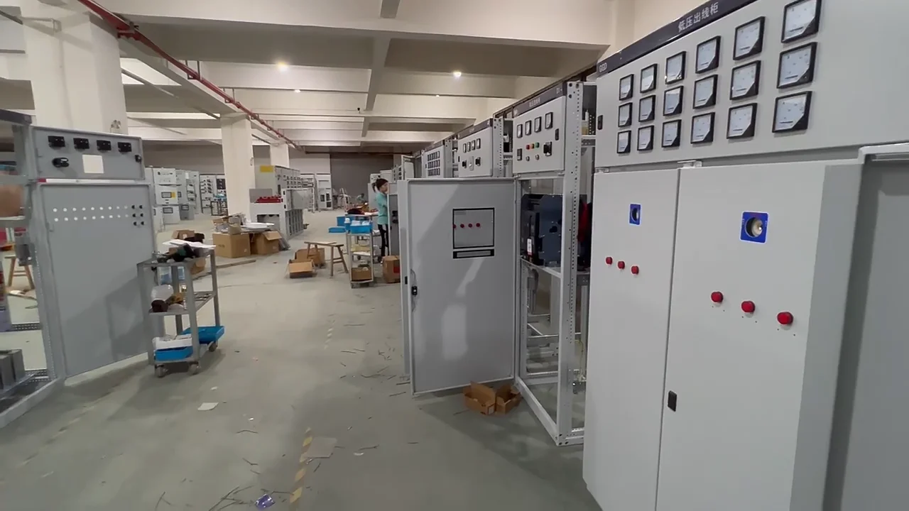 Ggd 4000 Amp Electrical Switchgear 415v Copper Contacts Control ...