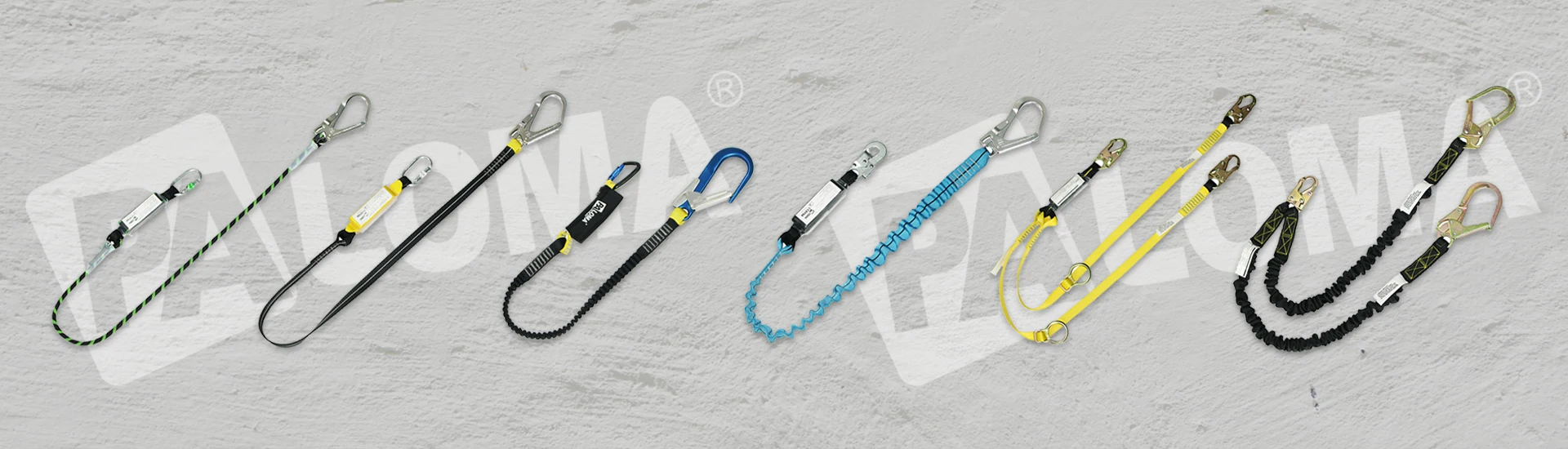 Double Leg Fall Protection Internal Shock Absorbing Stretchable Safety ...