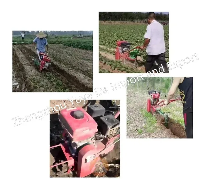 Small Power Tiller Cultivating Machine Rotary Micro Tiller Cultivator ...