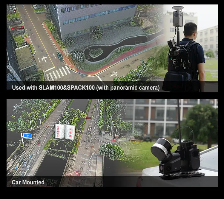 Foxtech Slam100 Ground Building Mapping 3d Laser Sensor Point Cloud ...