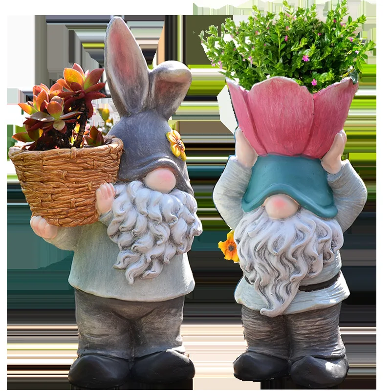 Magnesium Oxide Floor Fine Flowerpot Decoration Crafts Floor Standing ...