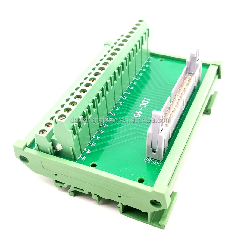 IDC40P Connector - Reliable 40 Pin Male Adapter for PLC