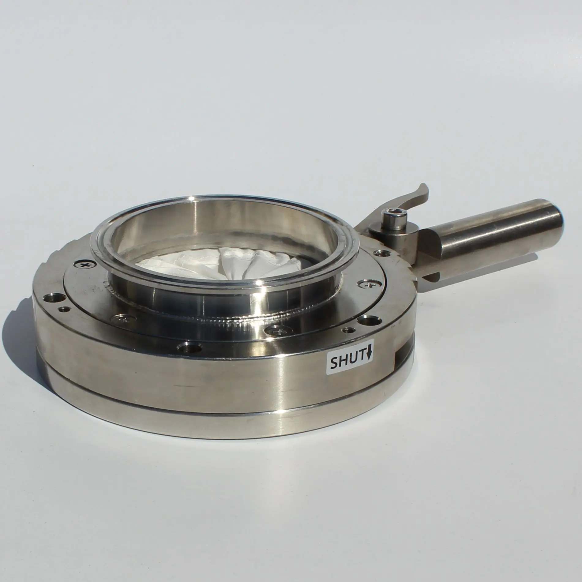 Iris Valve With Pneumatic Handle - Buy Iris Diaphragm Valve,Powder ...