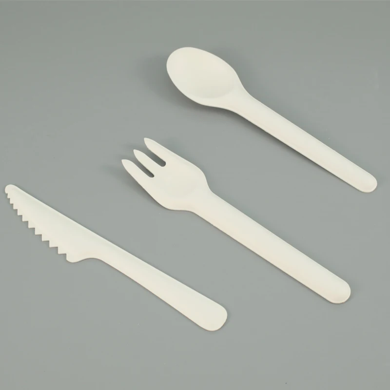Biodegradable Sugarcane Bagasse Cutlery - Perfect for Parties