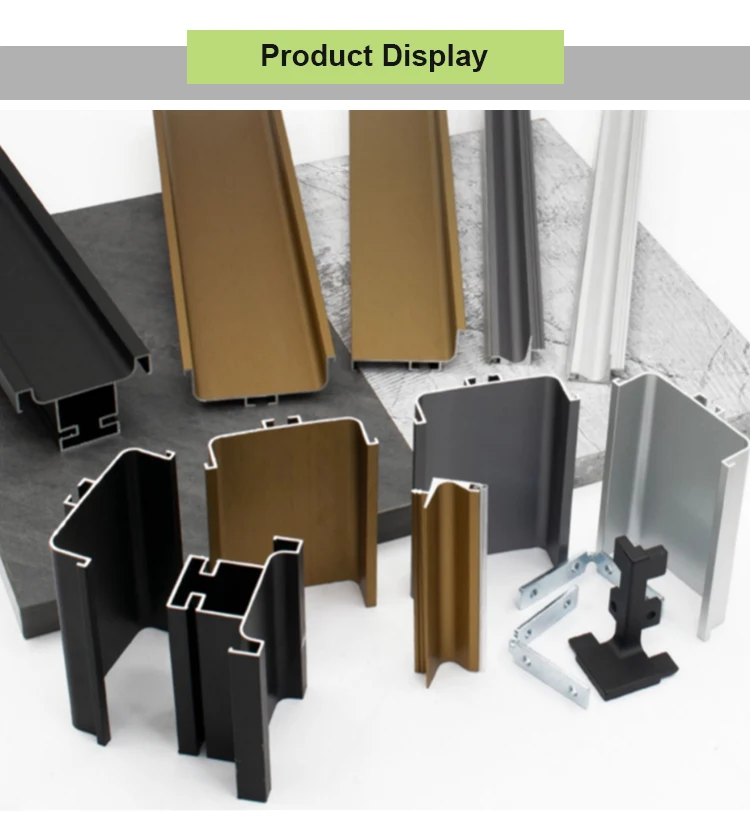 L Shape Anodized Aluminum Profile Handles for Kitchen Cabinets