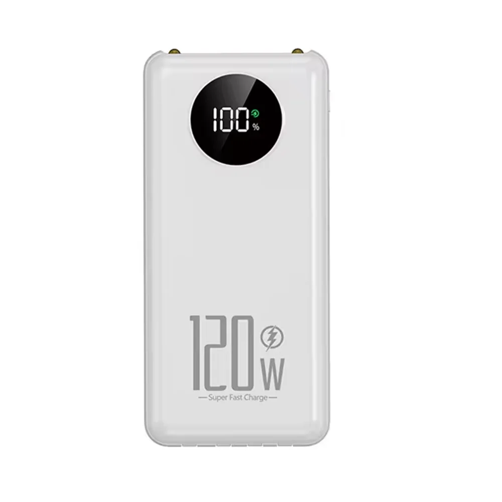 OEM Logo 120W Fast Charging Powerbank with LED Screen 10000mAh Portable ...