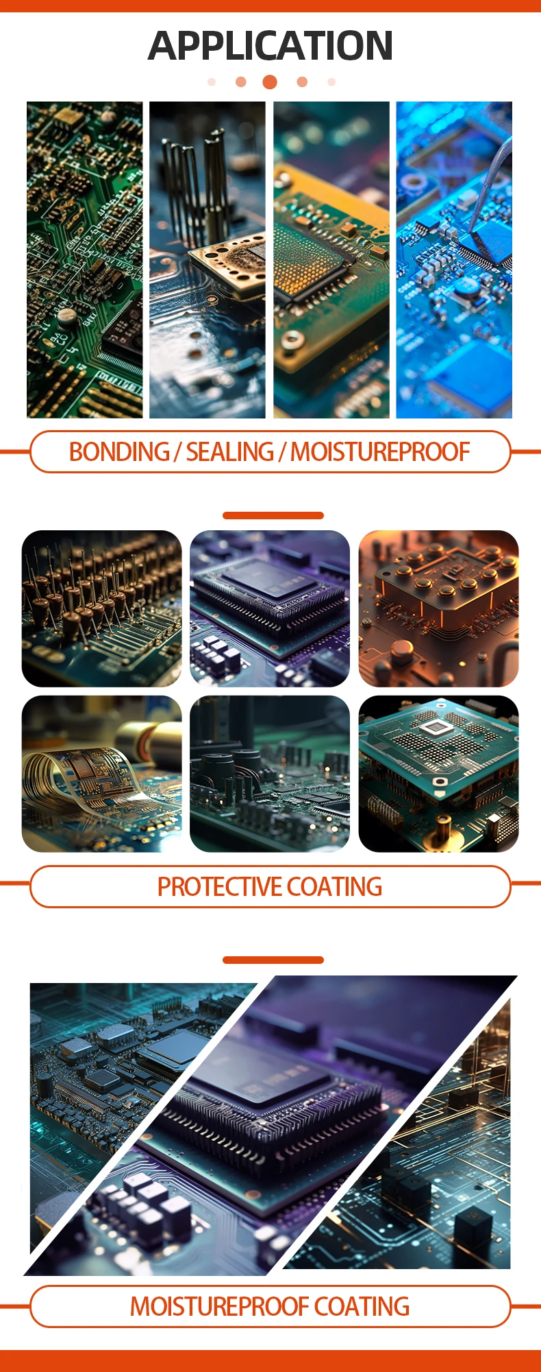 HJ6650 Protective Coating Electronic Components Printed Circuit Boards ...