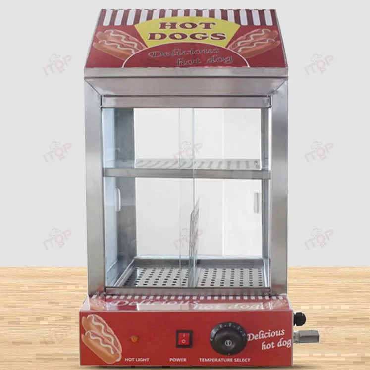 Good Price Commercial Food Warmer Display Showcase Fried Chicken Food ...