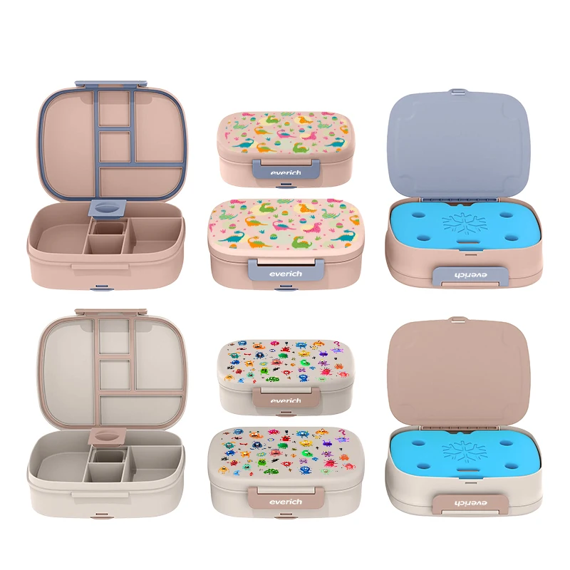 New Design Customization Kids Bento Lunch Box Lunch Box For Kids Clear Custom Printed/logo ...