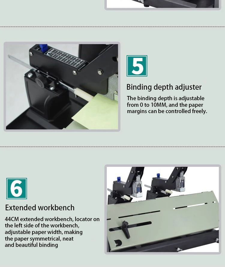 Double-head Horse-Riding Stapler - Heavy-Duty Manual Stapler