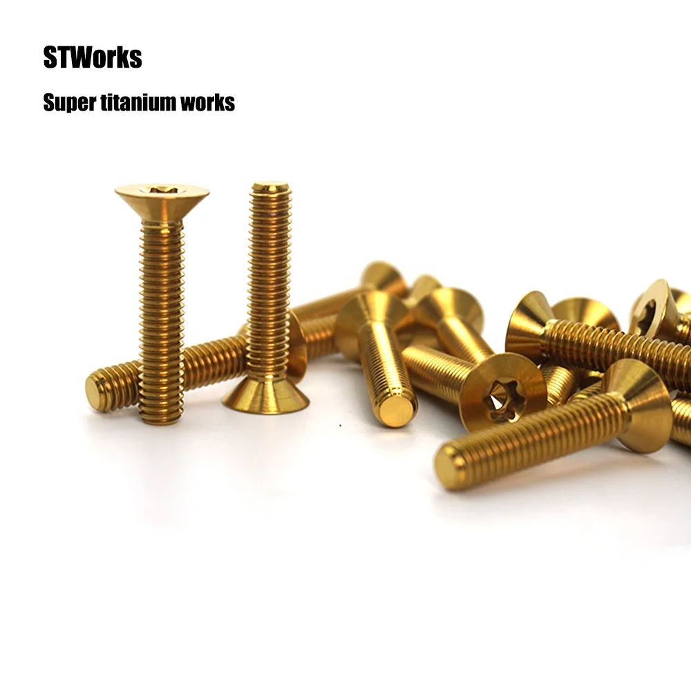 M4/m5/m6/m8 Titanium Pvd Color Hexalobular Socket Head Cap Screws Bolts ...