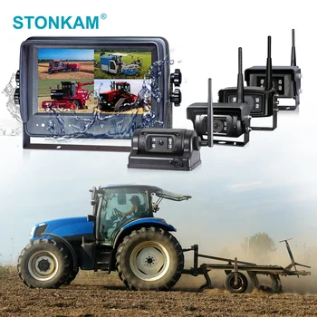 Stonkam Battery Operated Wireless Backup Camera System 984ft Range ...