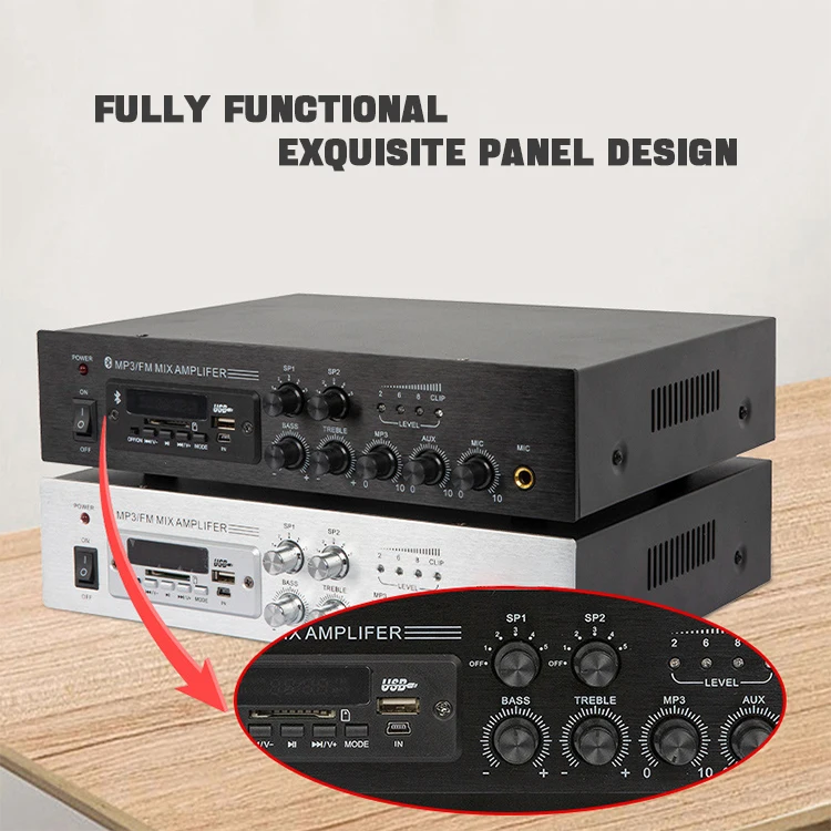 Mini Bluetooth Power Amplifier Campus Public Address Amplifier - Buy ...