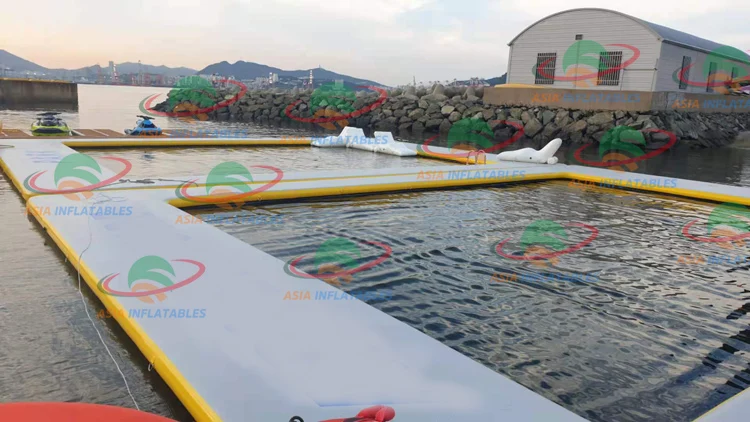 Inflatable Sea Pool with Net - Perfect for Water Games