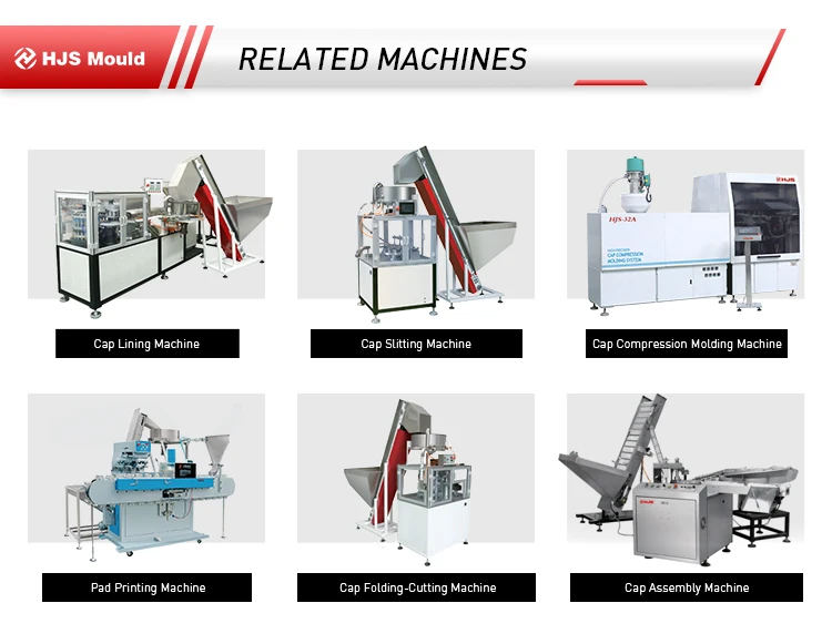 OEM New 24 Cavities Cap Plastic Injection Compression Molding Machine