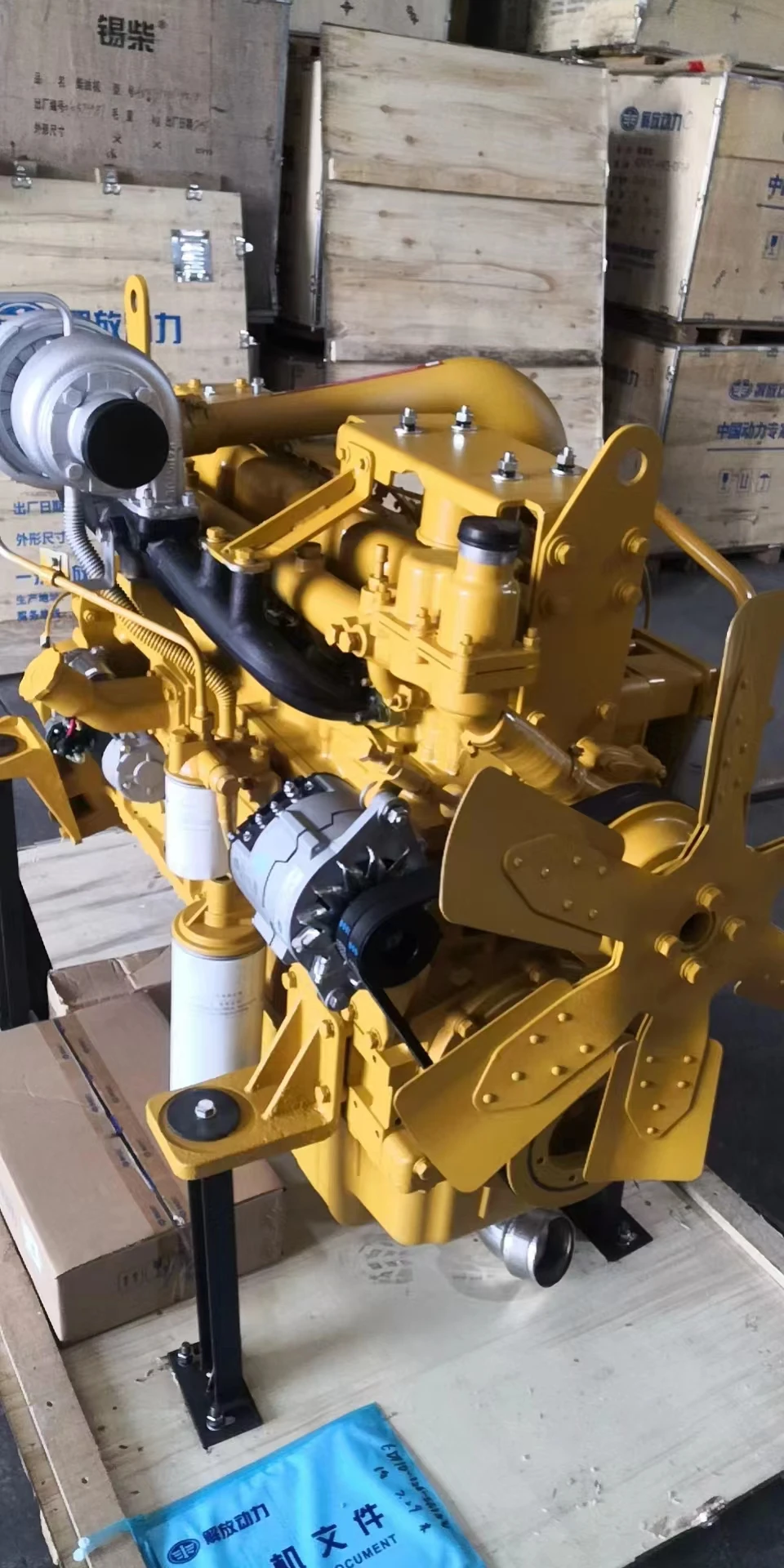 Genuine Xichai 4 Stroke Ca6df1d-12gag2 Diesel Motor For Shantui Sl30w ...