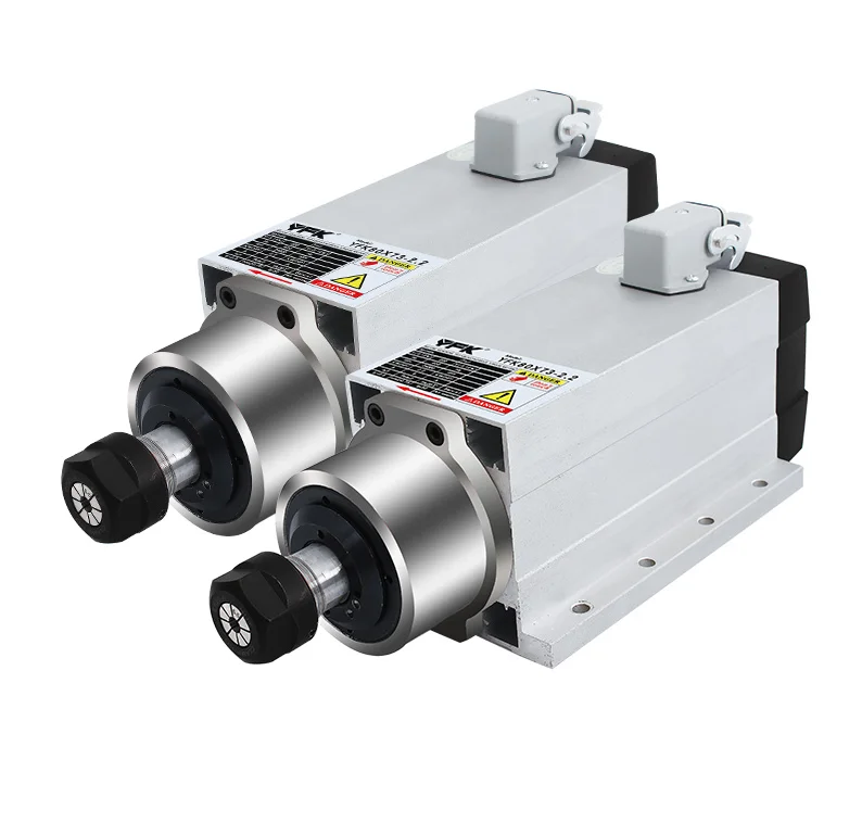 2.2kw 220v 380v High Speed Cnc Lathe Router Milling Air Cooling Ac ...