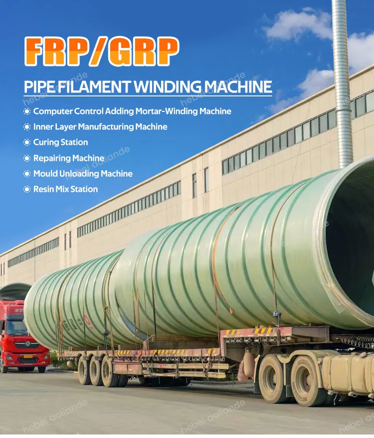 Composite Filament Winding Machine - High-Accuracy FRP Pipe Production Line