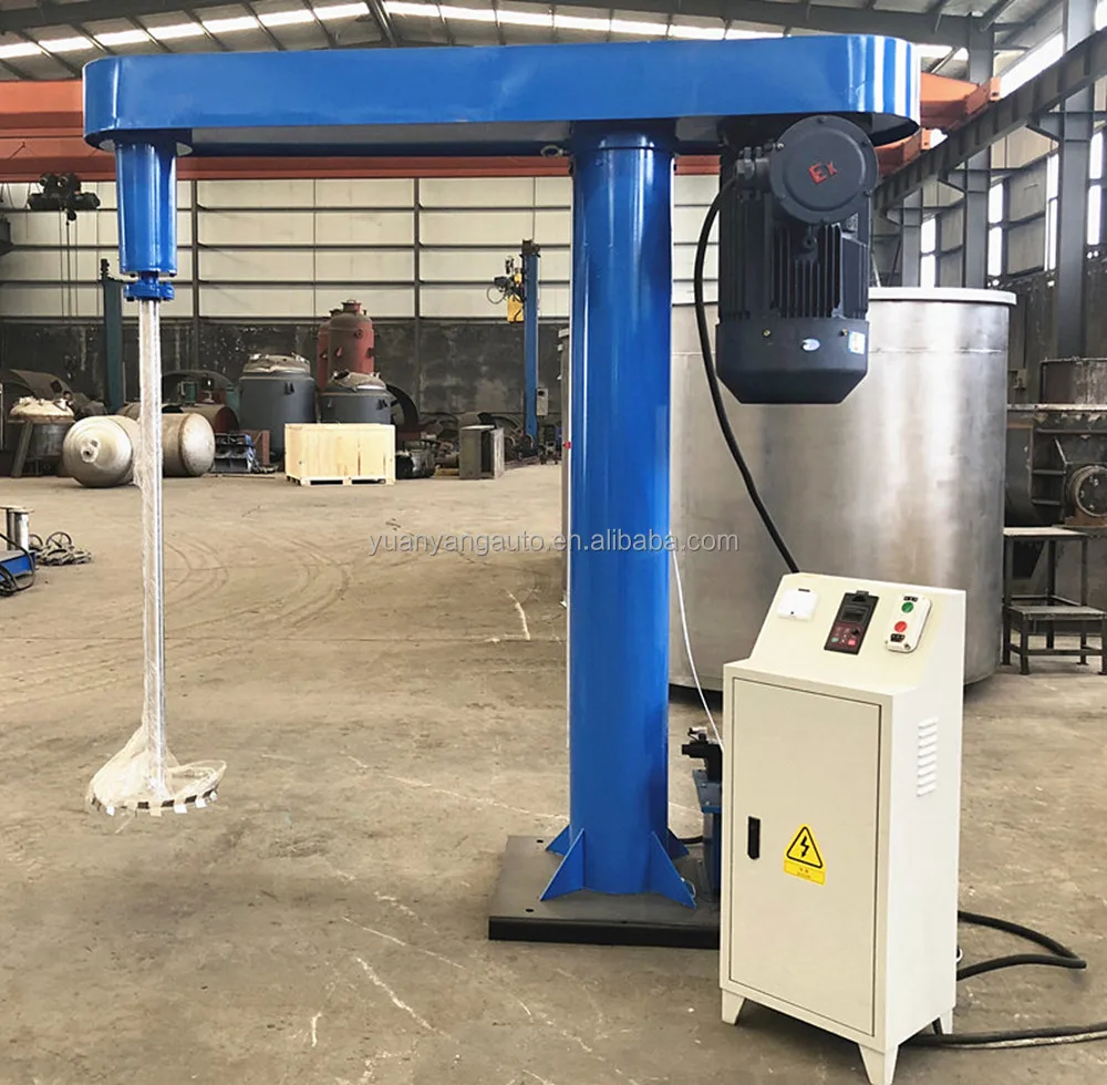 2000L Water-Based Paint Mixing Machine - High Speed Emulsion Dispersion ...