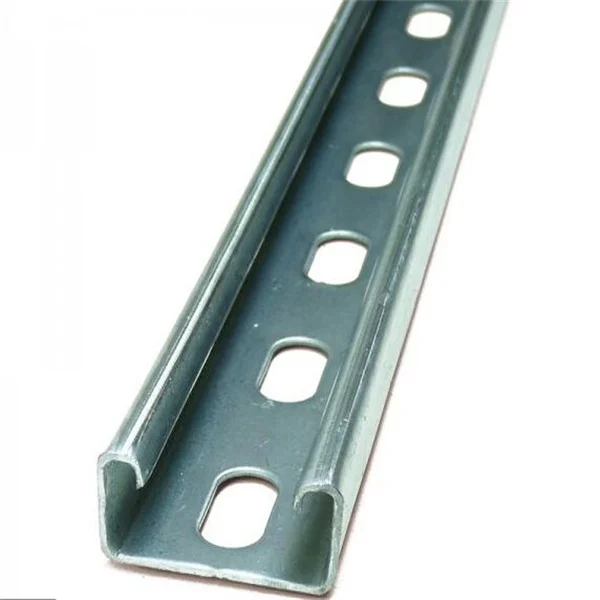 Galvanized Steel C Channel Structural Purlin Buildings Perforated C ...