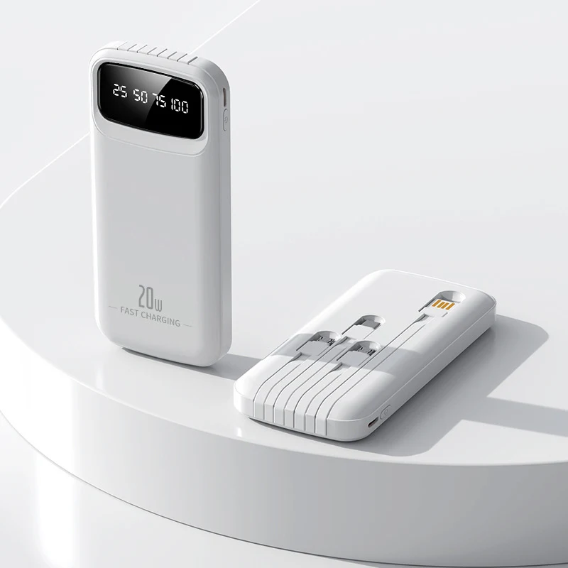 Wholesale Built In Cables Mobile Phone Powerbank Fast Charging Portable Pd22.5w 10000mah ...