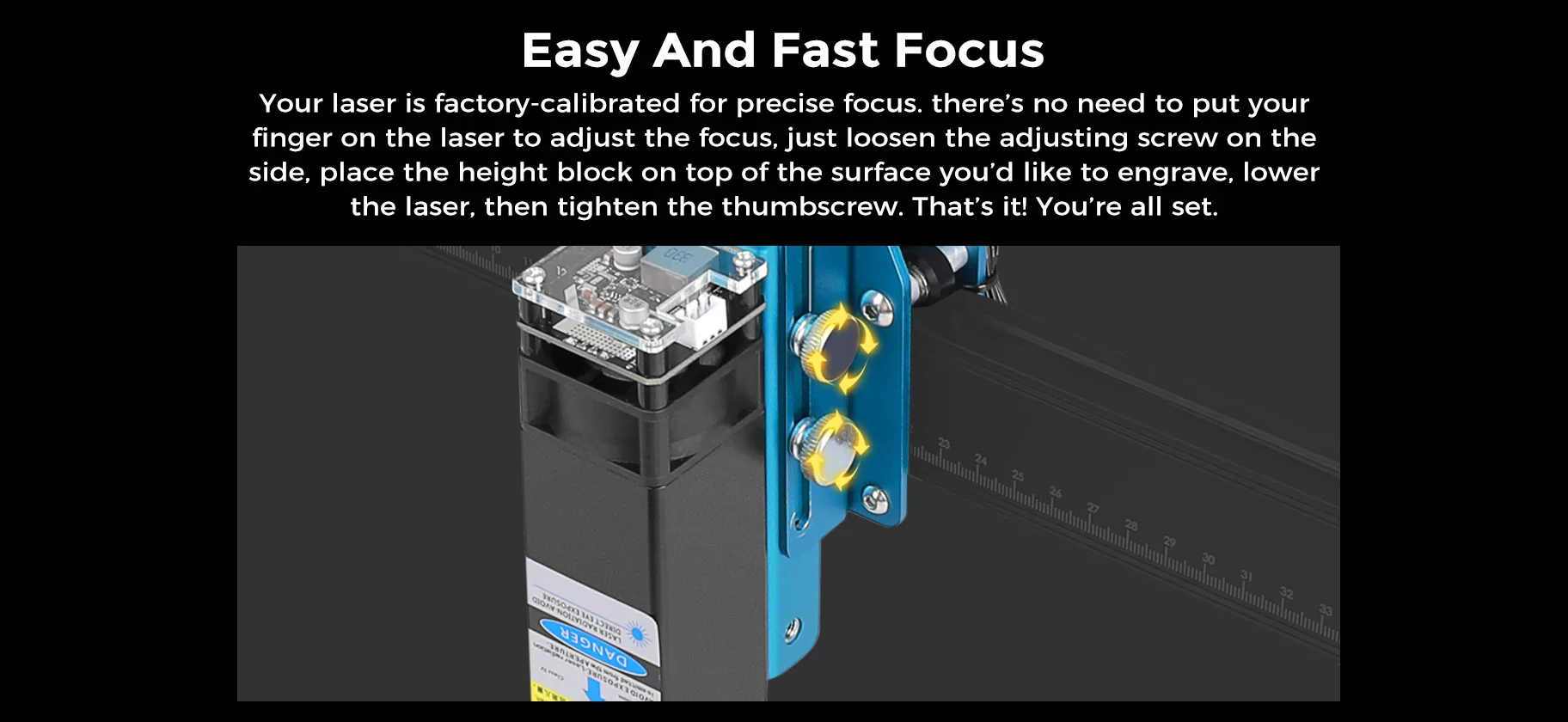 Comgrow Z1 Laser Engraver 10w Output Power,24v Desktop 48w Laser Cutter ...