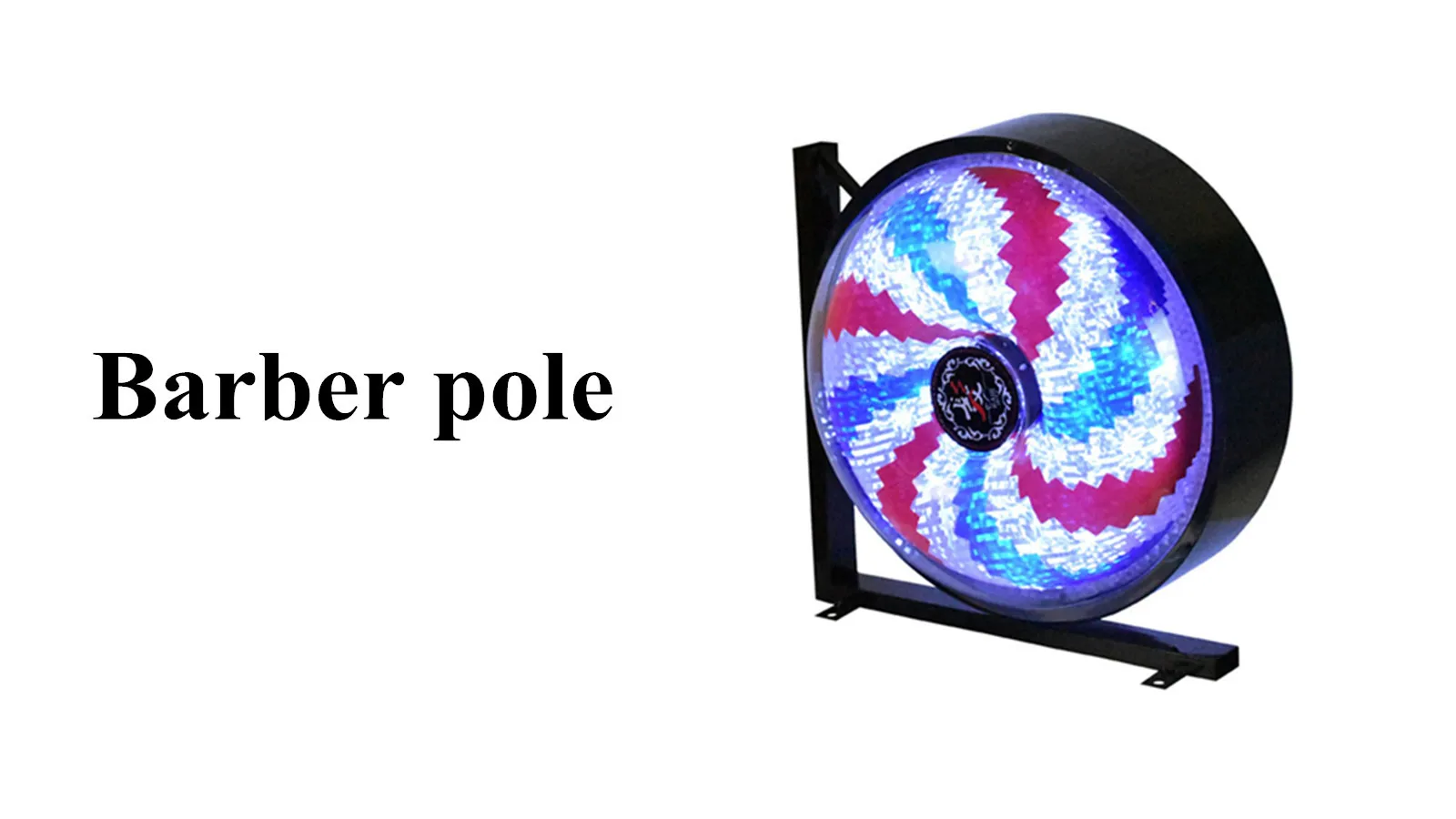 Hot Selling Salon Rotating Pole Light Hair Salon Turn Led Light Barber ...