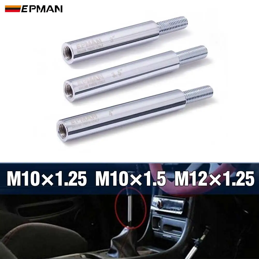 Epman Shift Knob Extension 3in 3.5in 4in Manual Gear Shifter Lever Rods ...