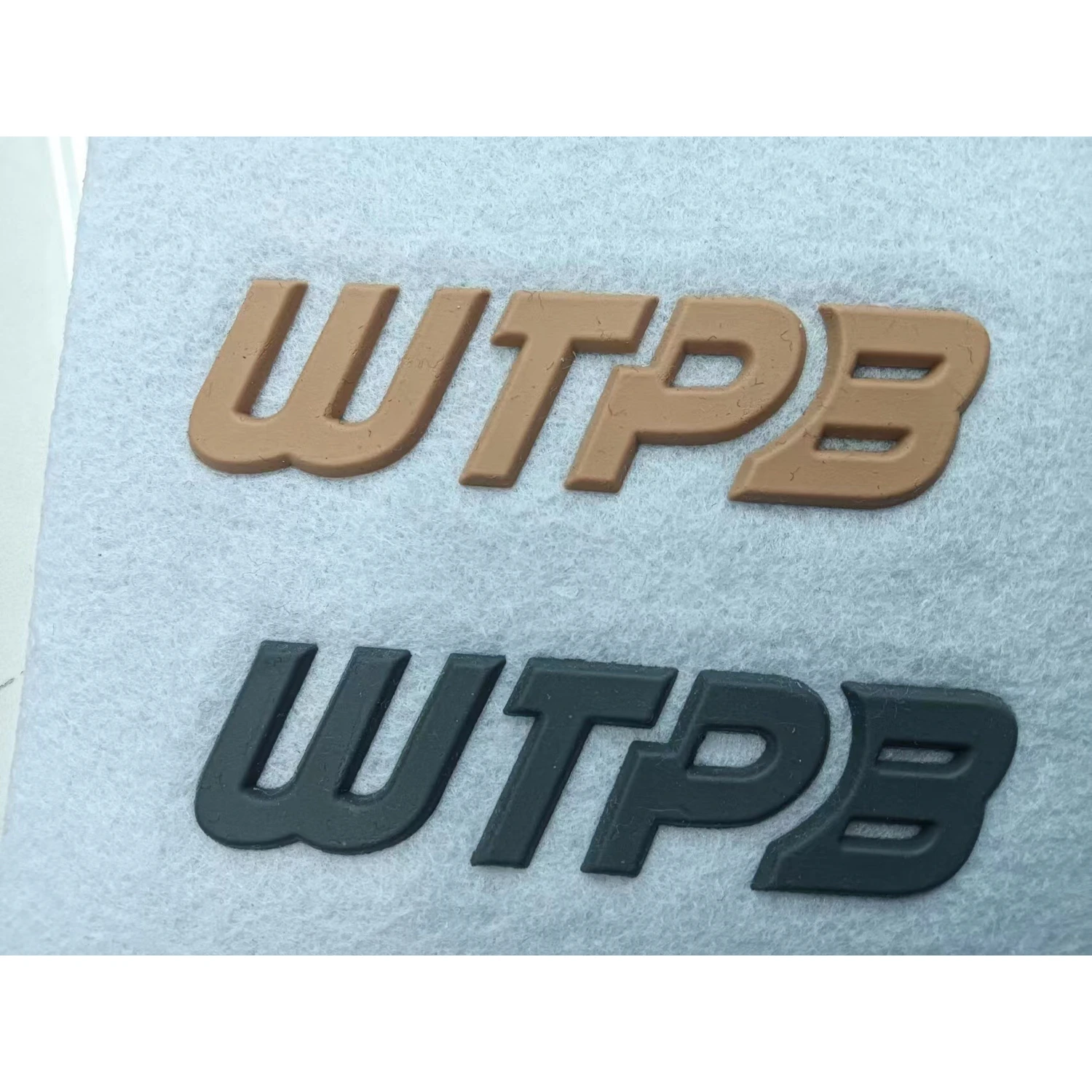 Factory Custom 3d Brand Logo Silicone Heat Transfer Printing Label ...
