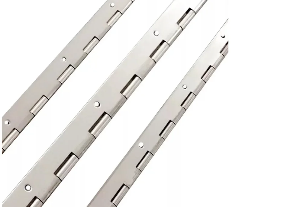 Stainless Steel 304 Polished Long Hinge with Satin Finish Traditional ...