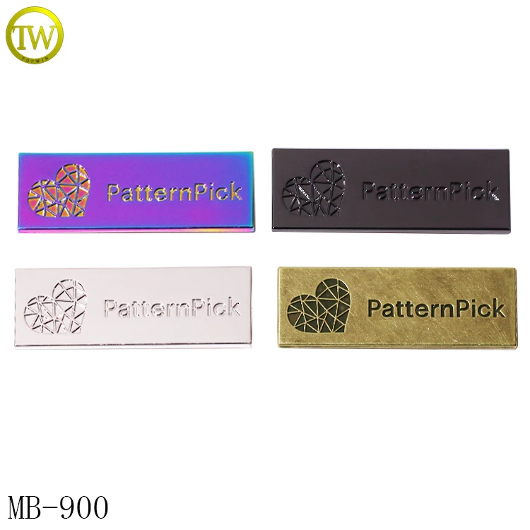Custom Brand Designer Handbags Logo Emblems - Multiple Colors