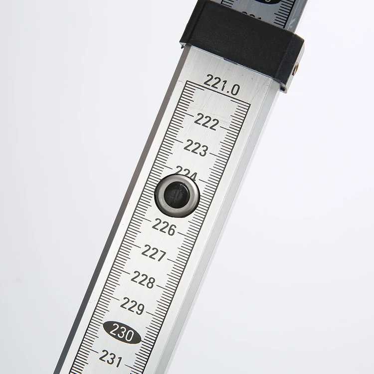 SC-5L 5meters Aluminium Survey Leveling Staff Rod Invar Barcode Staff