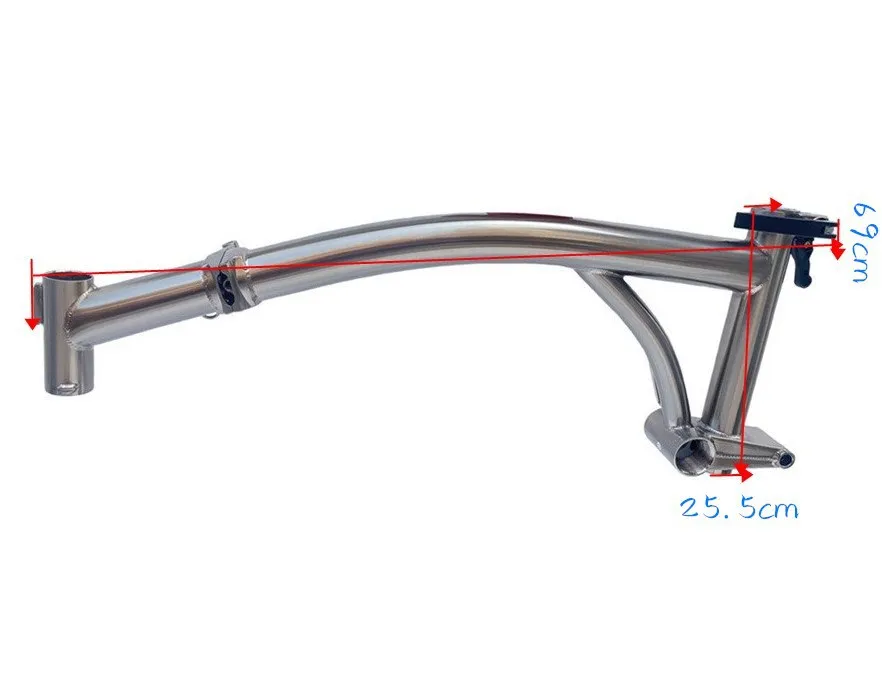 Alibaba.com: Brompton Folding Bike Chrome-molybdenum Steel Frame ...