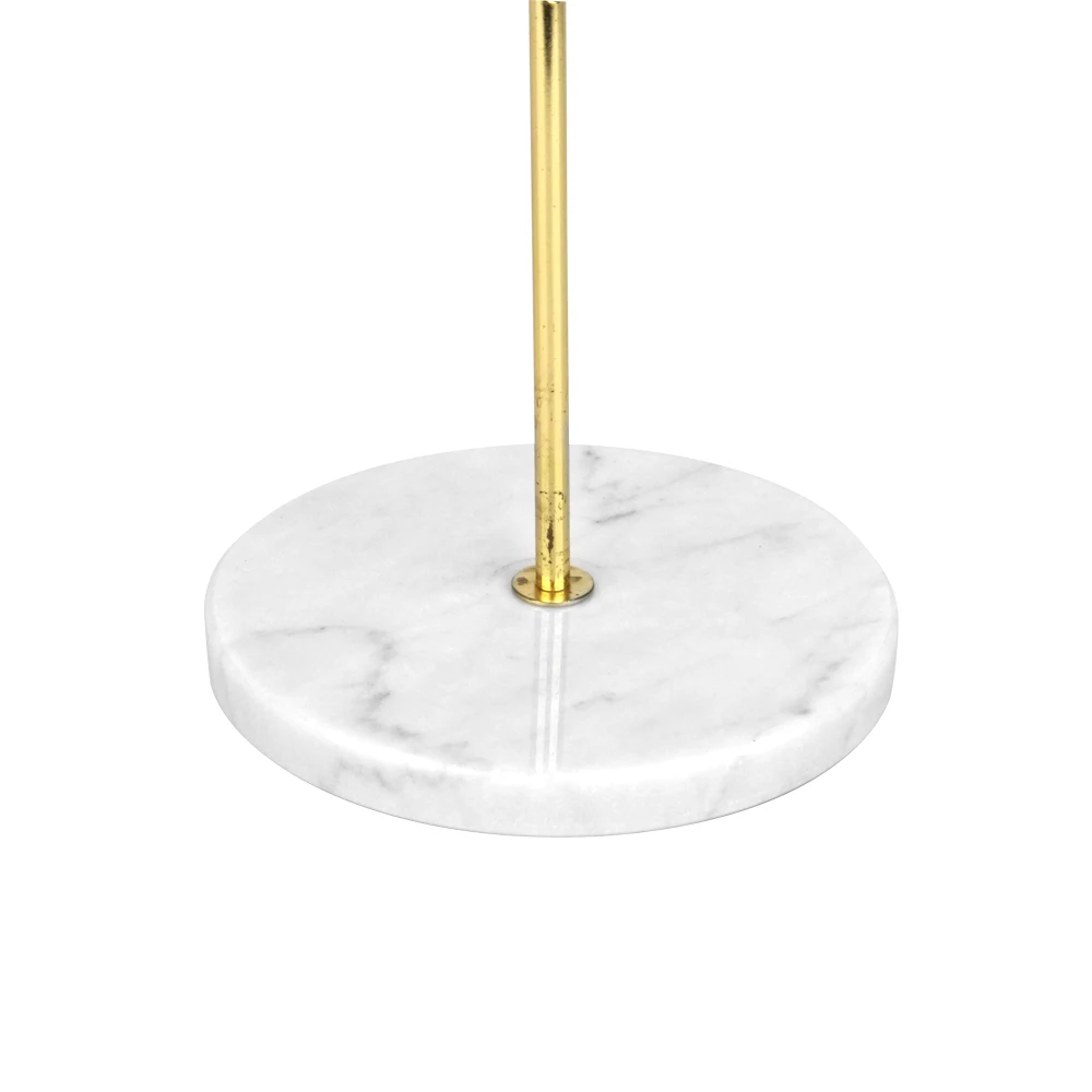 Modern Marble T-shape Jewelry Rack Metal Necklace Holder Jewelry ...