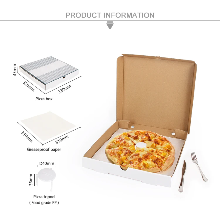 OOLIMA Pizza Box Liner and Pizza Tripod Eco Friendly Pizza Saver Stand ...