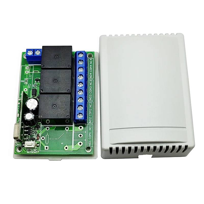 Three-Channel Remote Relay12V 10A Universal D C Control System Remote ...