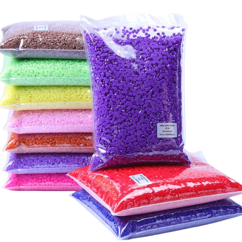 Juli 3mm 4mm 5mm Wholesale Bulk Package Non Hot Fix Strass Flatback ...