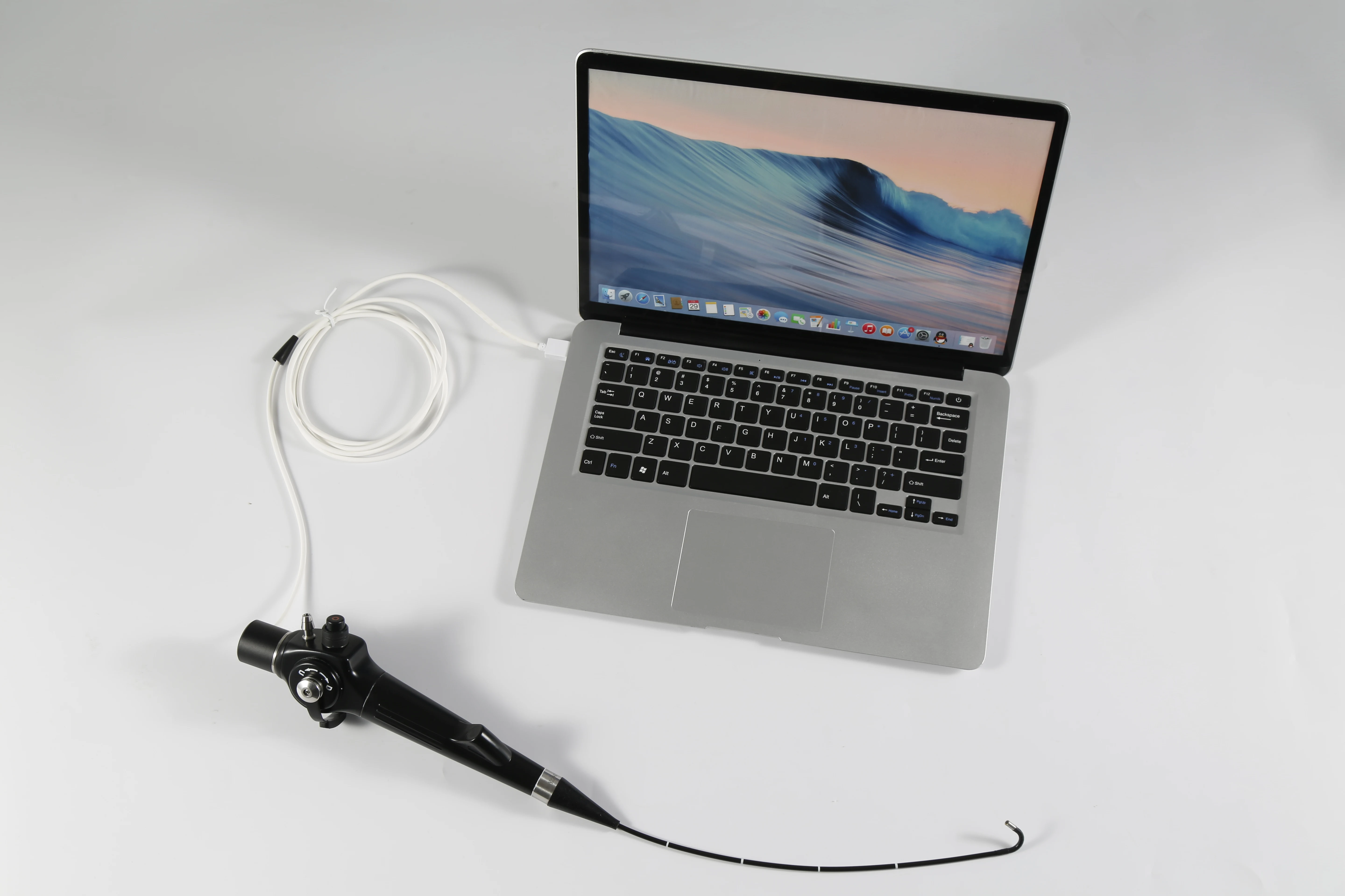 Flexible Reusable Rhinolaryngoscope with USB Endoscope Camera for ...