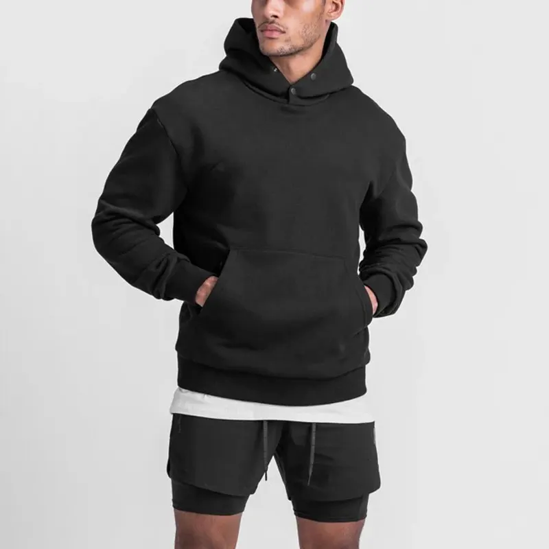 Stringless Hoodies - High Quality Thick Cotton Poly Pullover