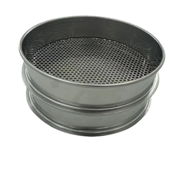 Stainless Steel Round Hole Test Sieve Perforated Plate Metal Screen ...