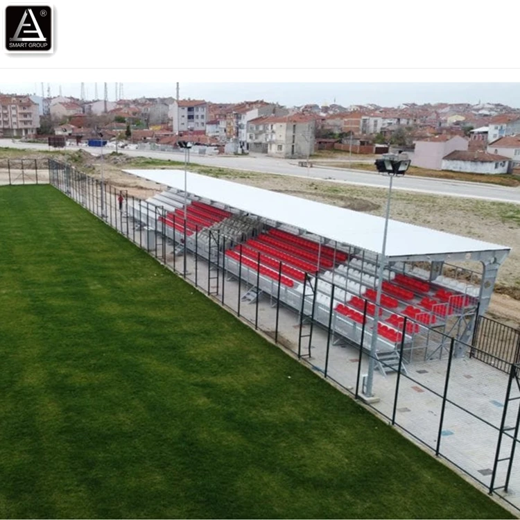 Stadium Bleachers - Durable Steel Structure Seating
