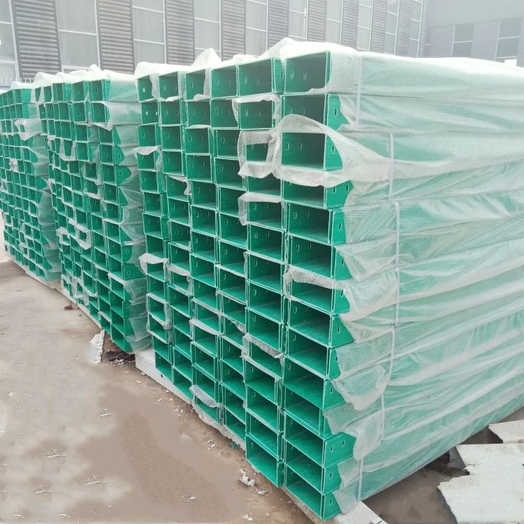 High Quality Glass Fiber Frp/grp Groove Cable Tray Fiberglass Trough ...