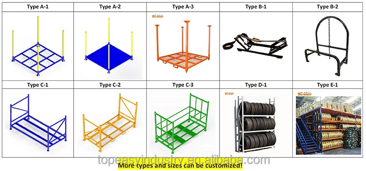 Customized Heavy Duty Folding Mobile Tyre Display Stand Tire Storage ...