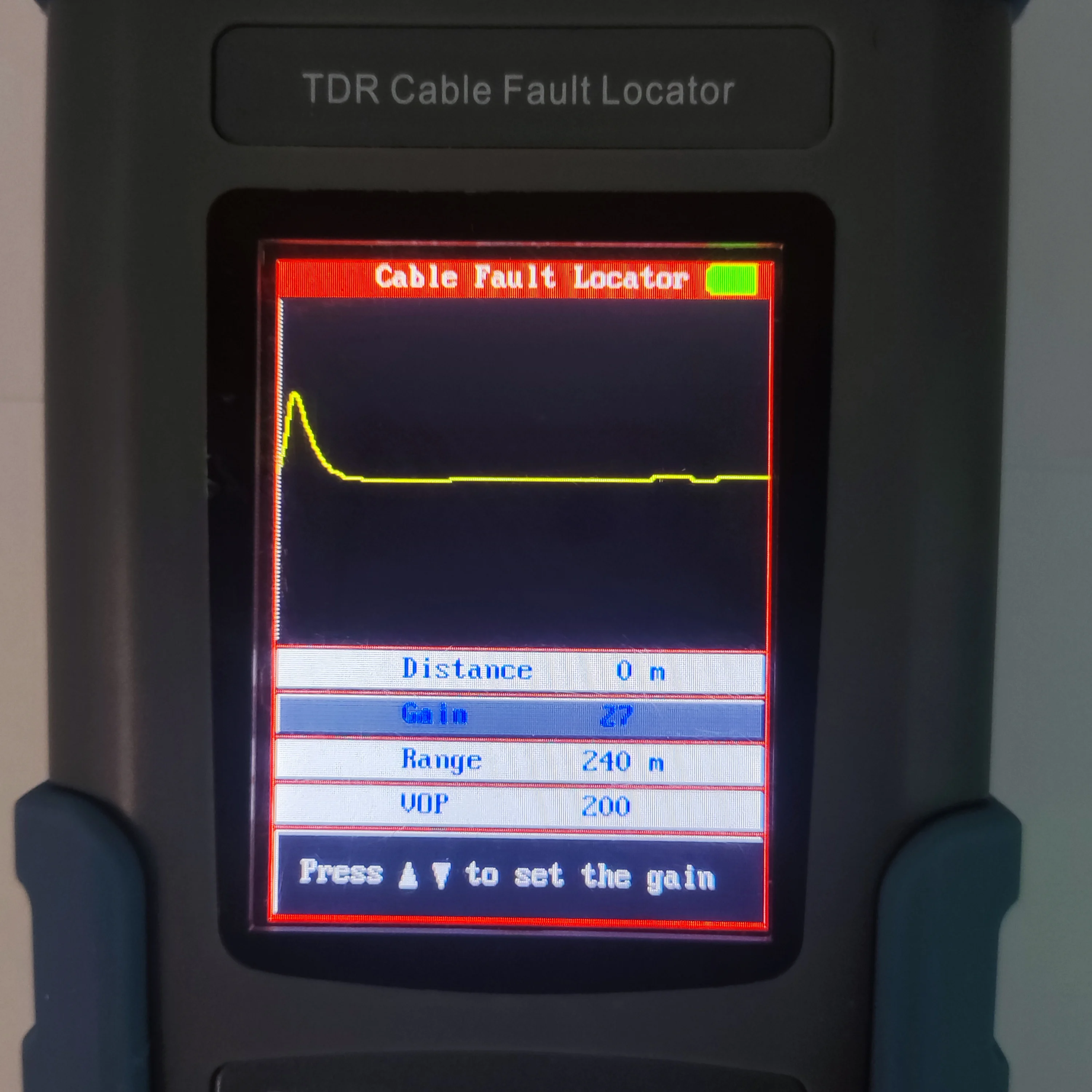 2023 Onefind 8km TDR Cable Fault Locator - Reliable Testing